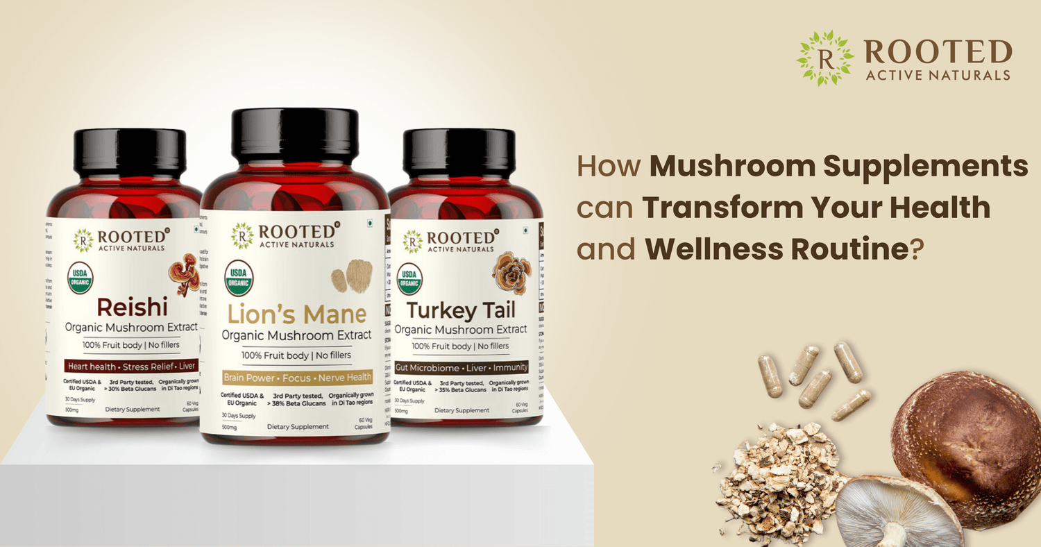 Revitalize Your Wellness Journey with Mushroom Supplements – Rooted ...