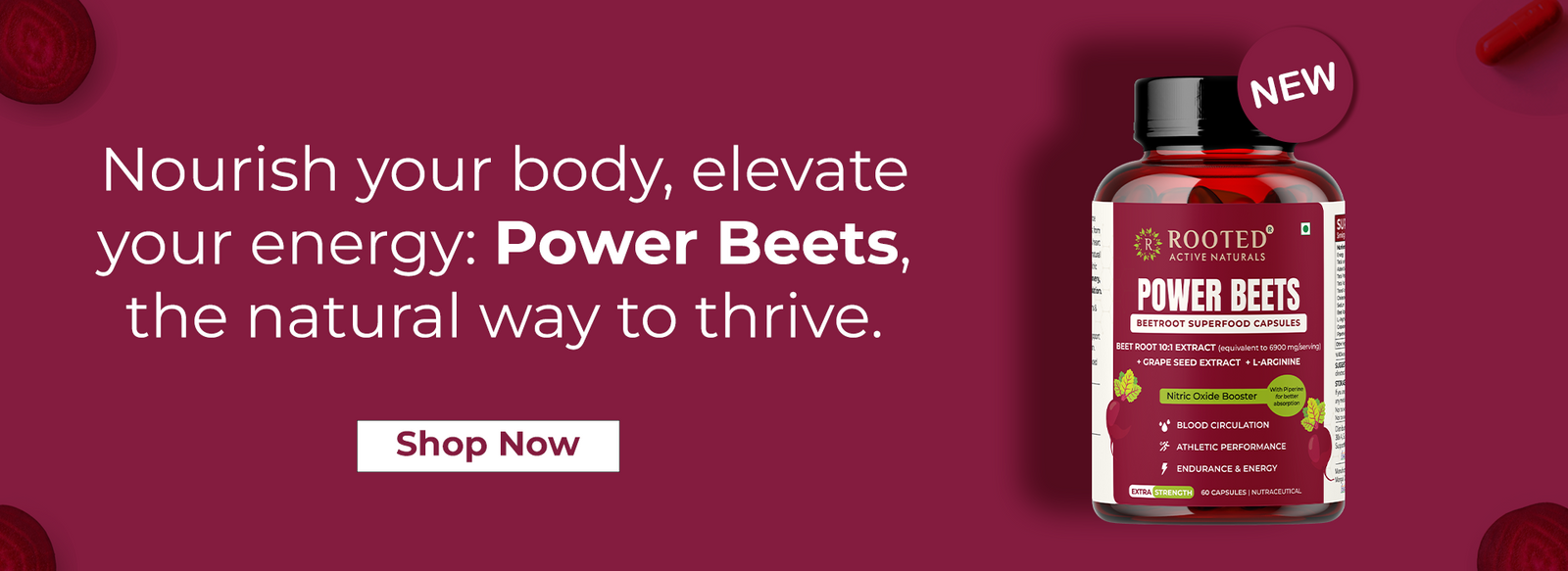 India's #1 Mushroom & Nutrition Brand – Rooted Active Naturals